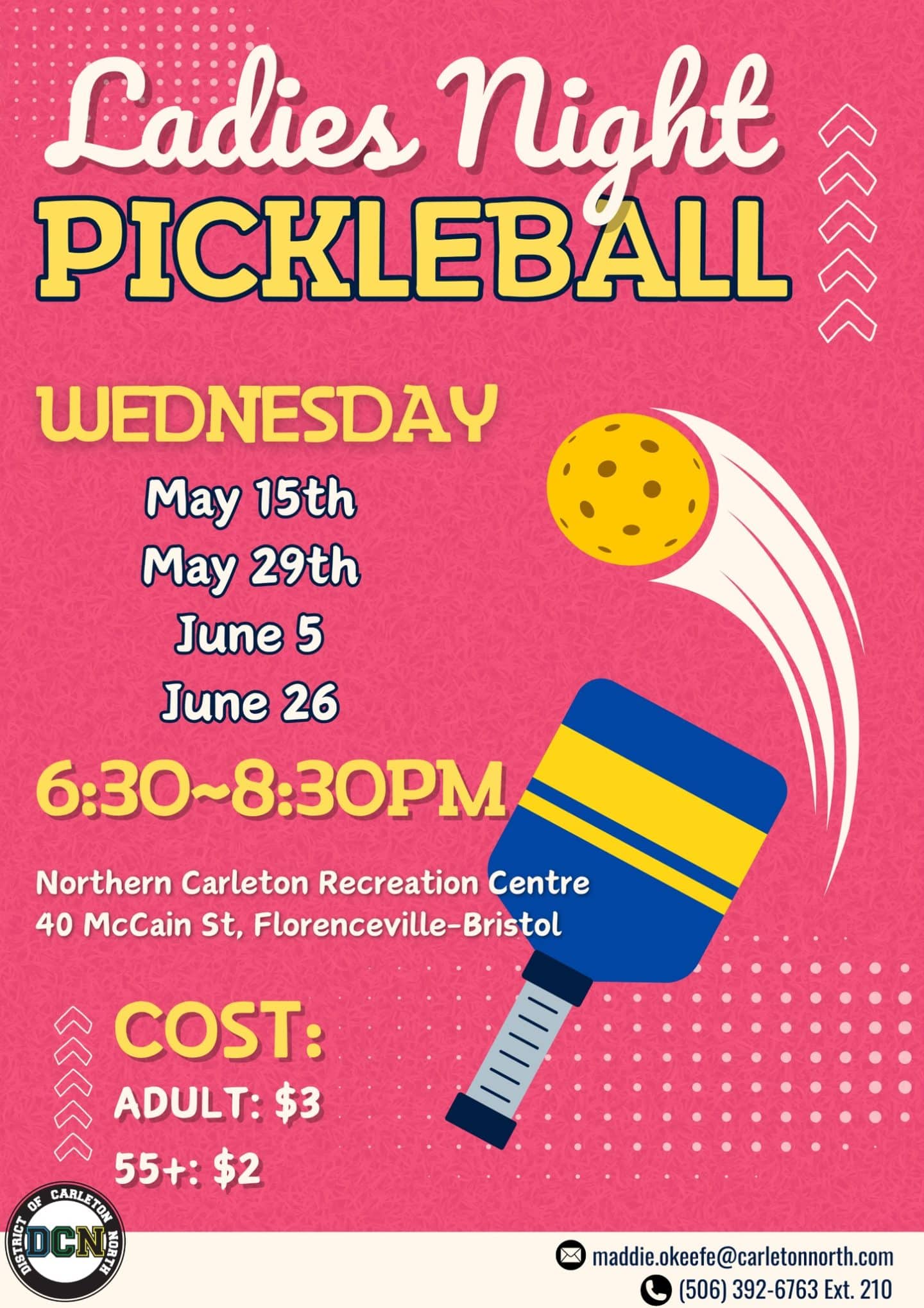 Ladies Night Pickleball