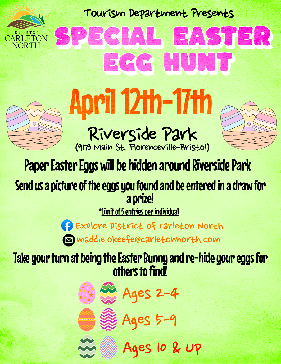 Easter Activities | District of Carleton North