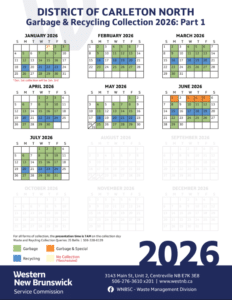 Garbage & Recycling Collection Schedule 2026: Part 1 | District of ...